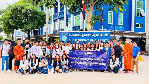 Build Bright University Logo Build Bright University, Siem Reap